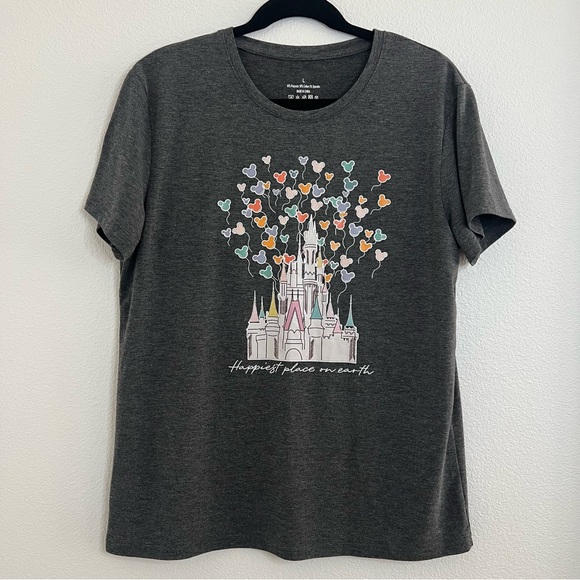 Disney | Tops | Disney Castle Custom Tee | Poshmark